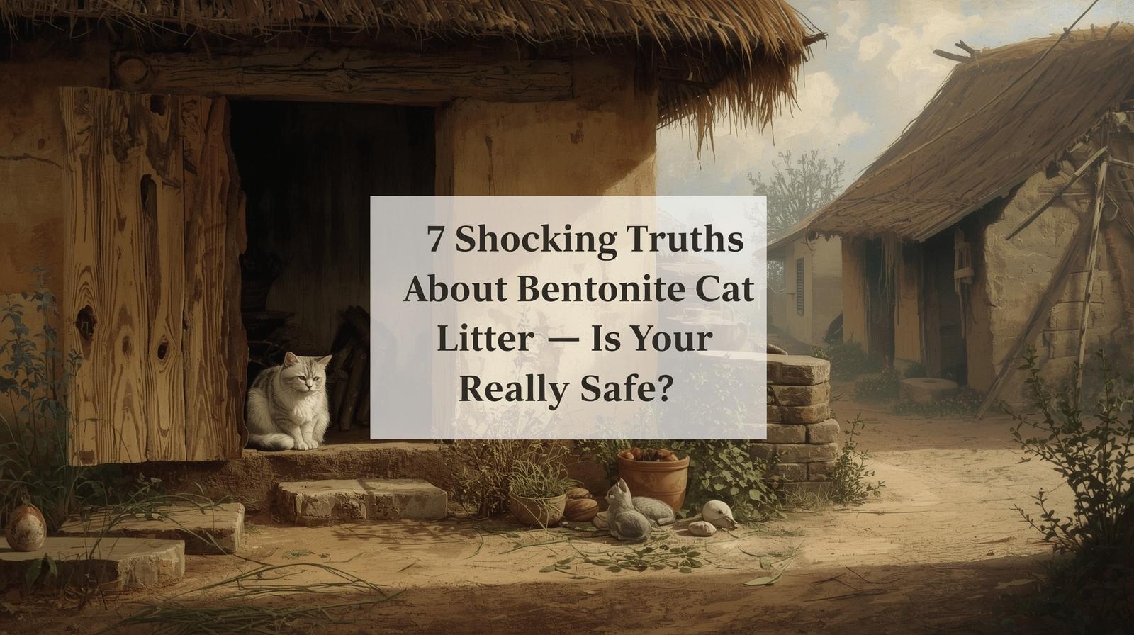 7 Truths About Bentonite Cat Litter– Your Cat Safe?