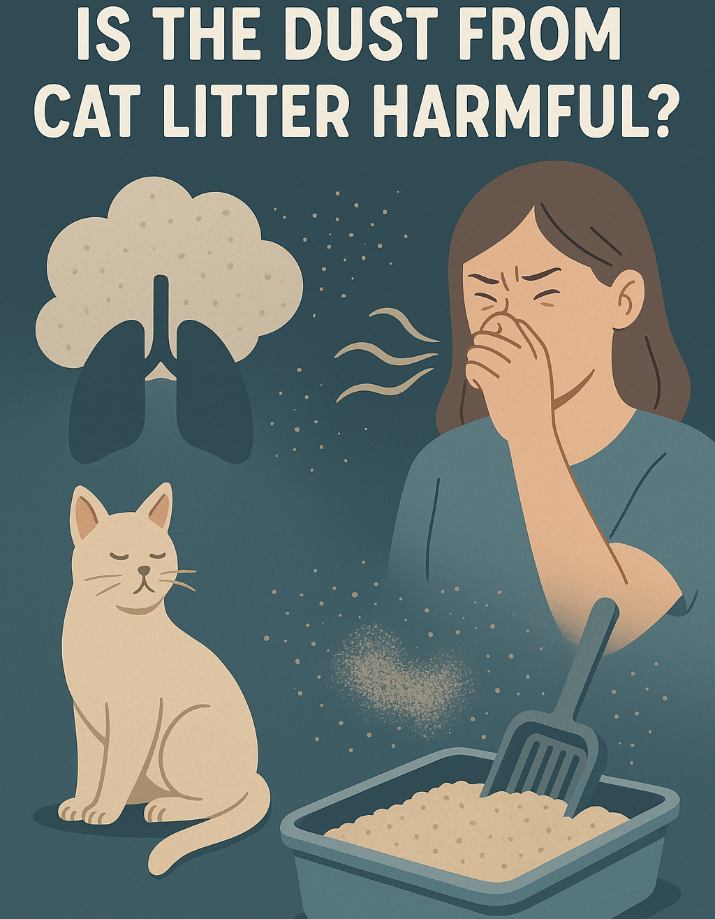 Is the Dust from Cat Litter Harmful? Full Guide