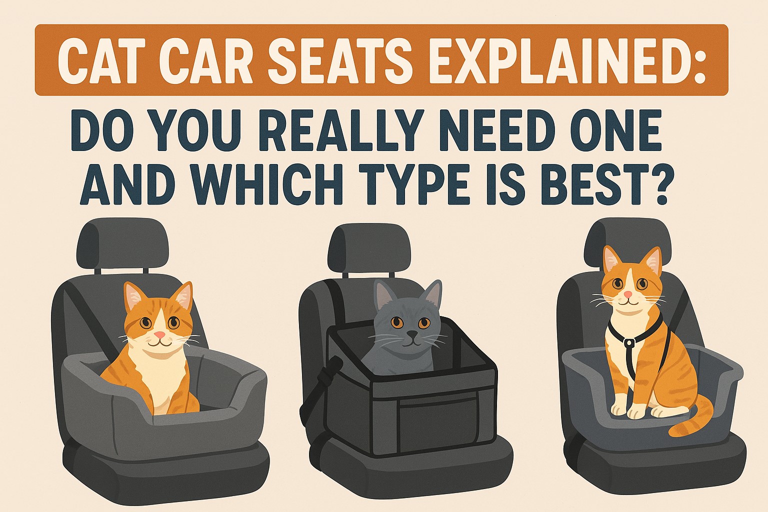 Cat Car Seats Explained: Do You Really Need One and Which Type Is Best?